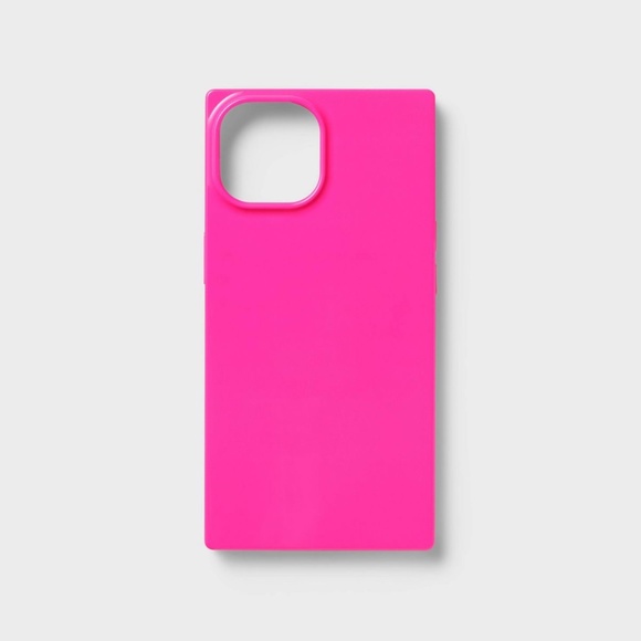 heyday | Accessories | New Heyday Square Edge Iphone 5 Pro Neon Pink ...